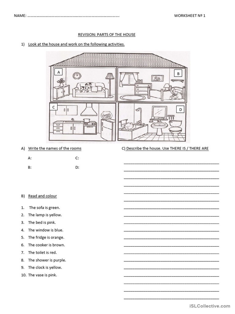 Test Parts of The House | PDF