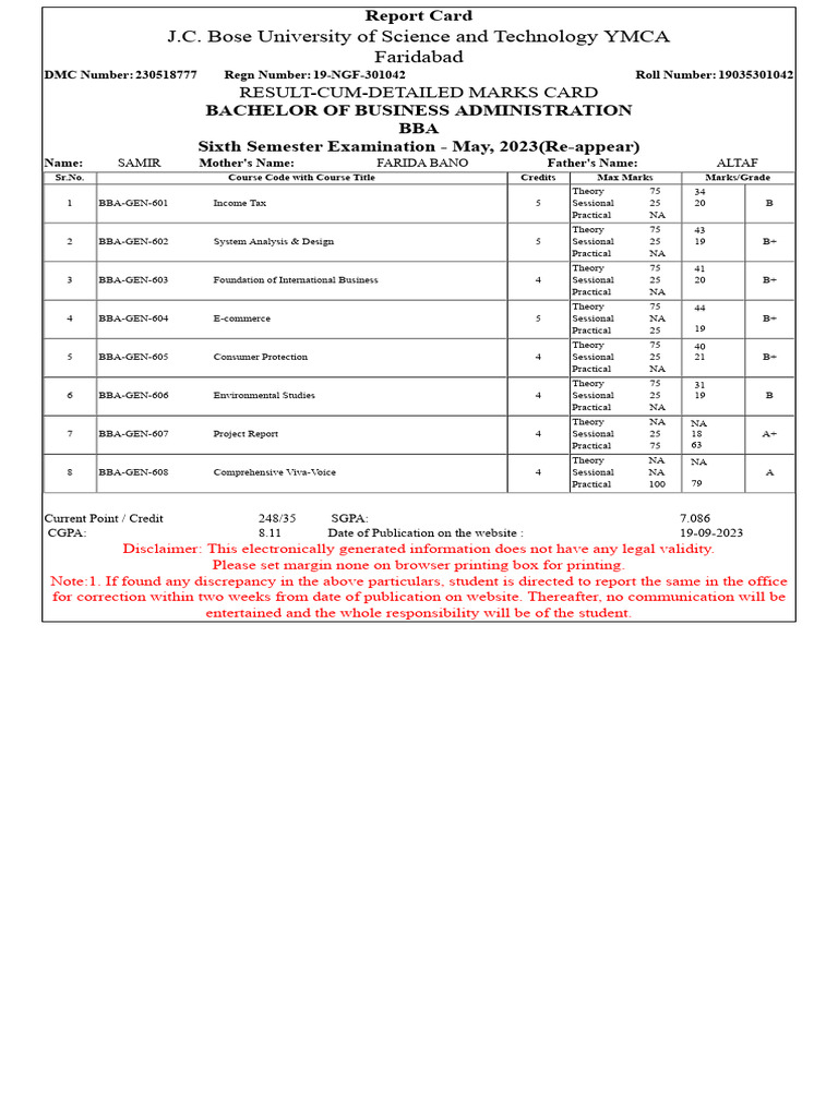 Report Card | PDF | Payments | Government Finances
