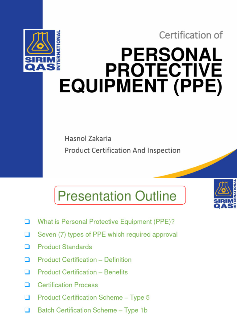 Presentation For Certification of PPE Hasnol Seminar 2019 24-06-2019 ...