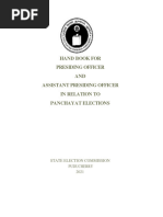 Belize General Election Training Guide | PDF | Voting | Ballot
