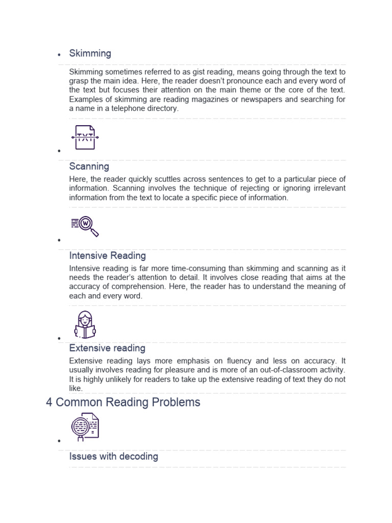 Reading Skills X | PDF | Reading Comprehension | Speed Reading