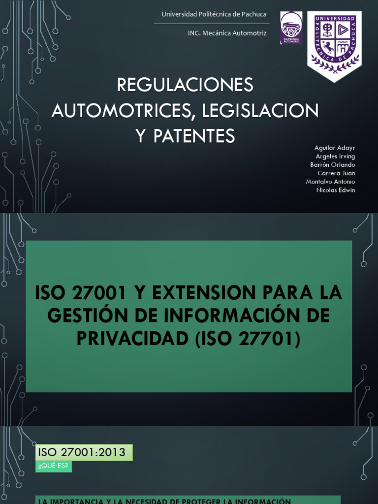 ISO 27 701 Negra | PDF | La seguridad informática | Seguridad