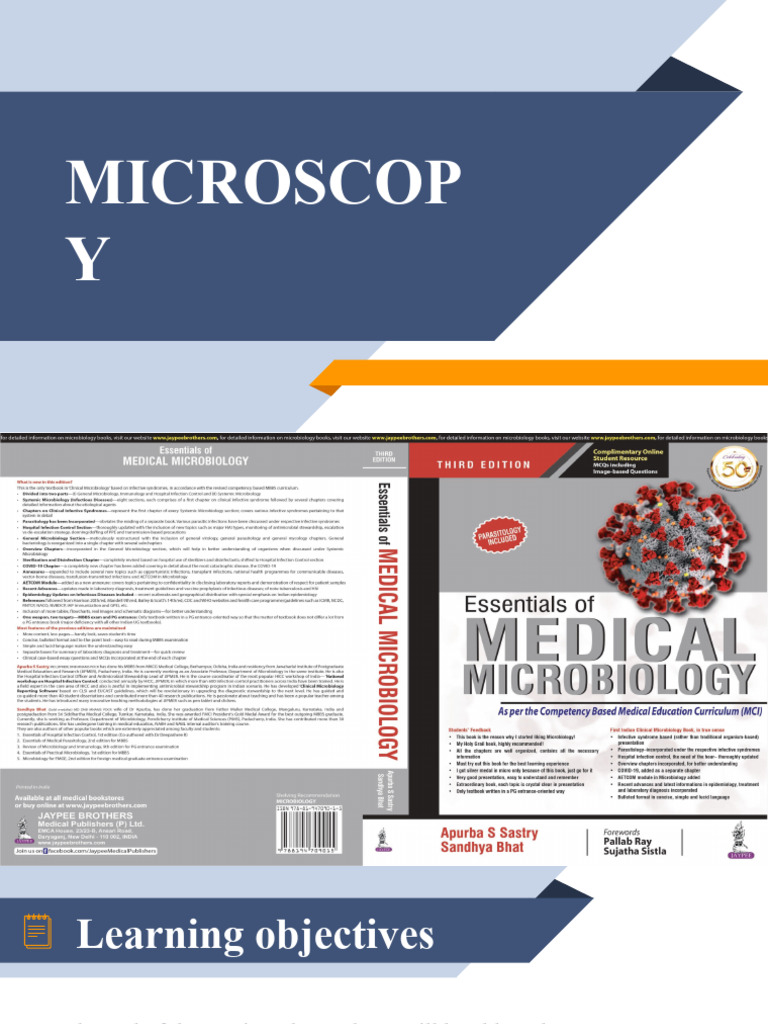 Chapter 2 - Micros | PDF | Microscope | Microscopy