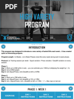 Power Lifting Matrix | PDF | Weight Training | Strength Training