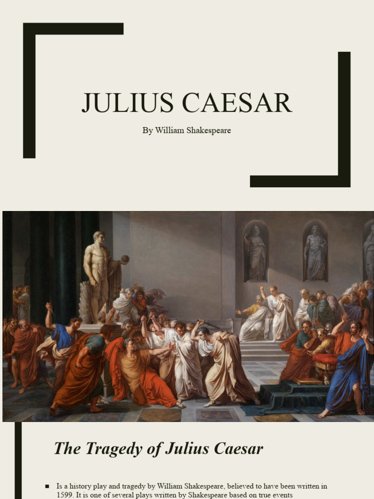 Tragedy of Julius Caesar Explained | PDF