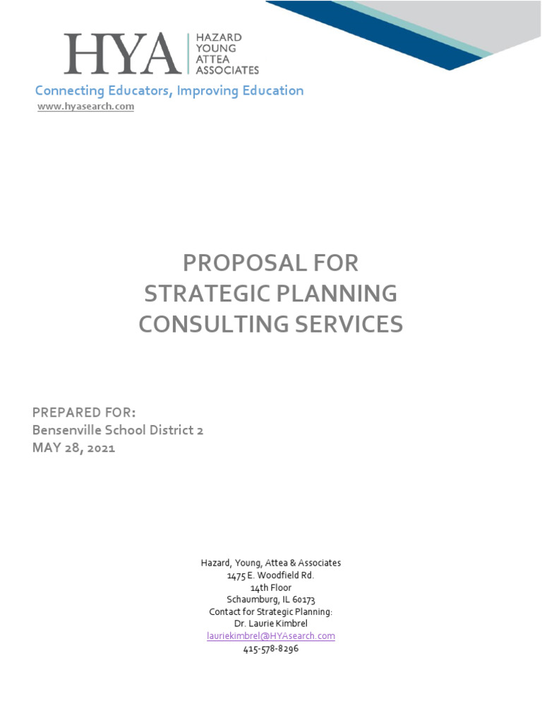 4B - HYA - Strategic Plan Info | PDF | Strategic Planning | Goal