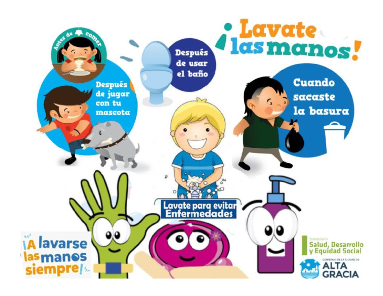 Poster Porque Me Lavo Lasmanos | PDF