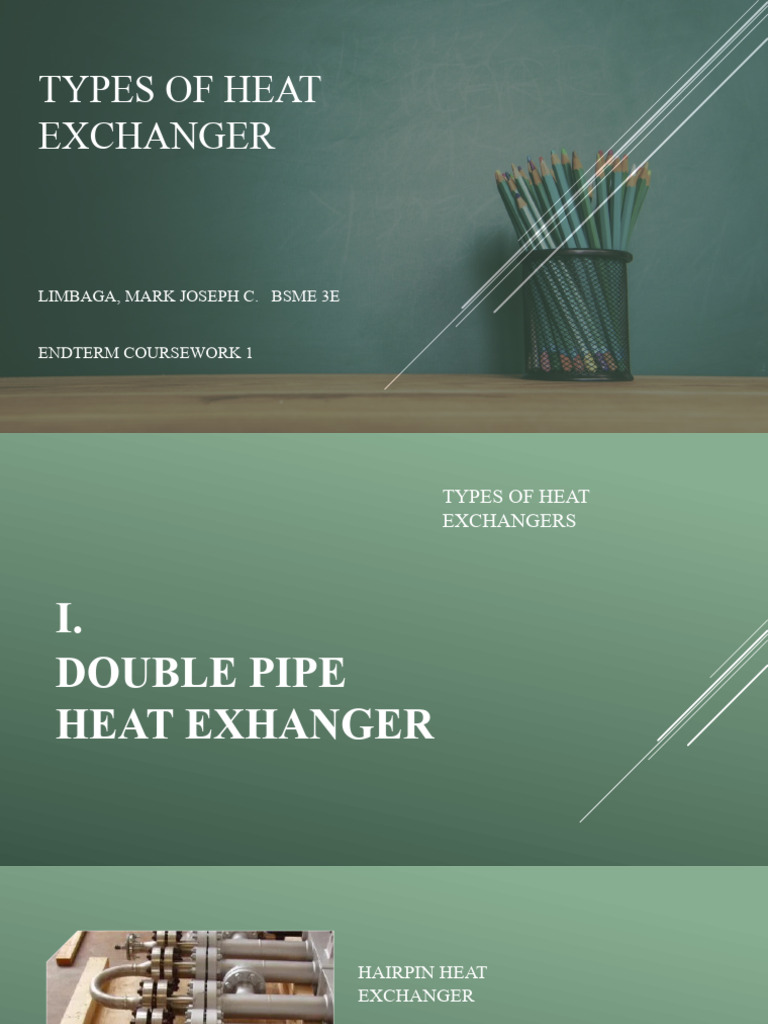 Types of Heat Exchanger | PDF | Heat Exchanger | Pipe (Fluid Conveyance)