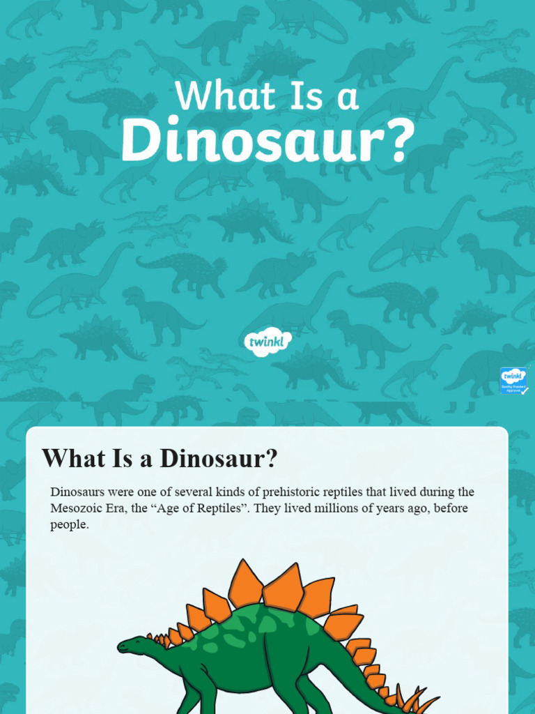 Dinosaur Powerpoint Ver 1 | PDF