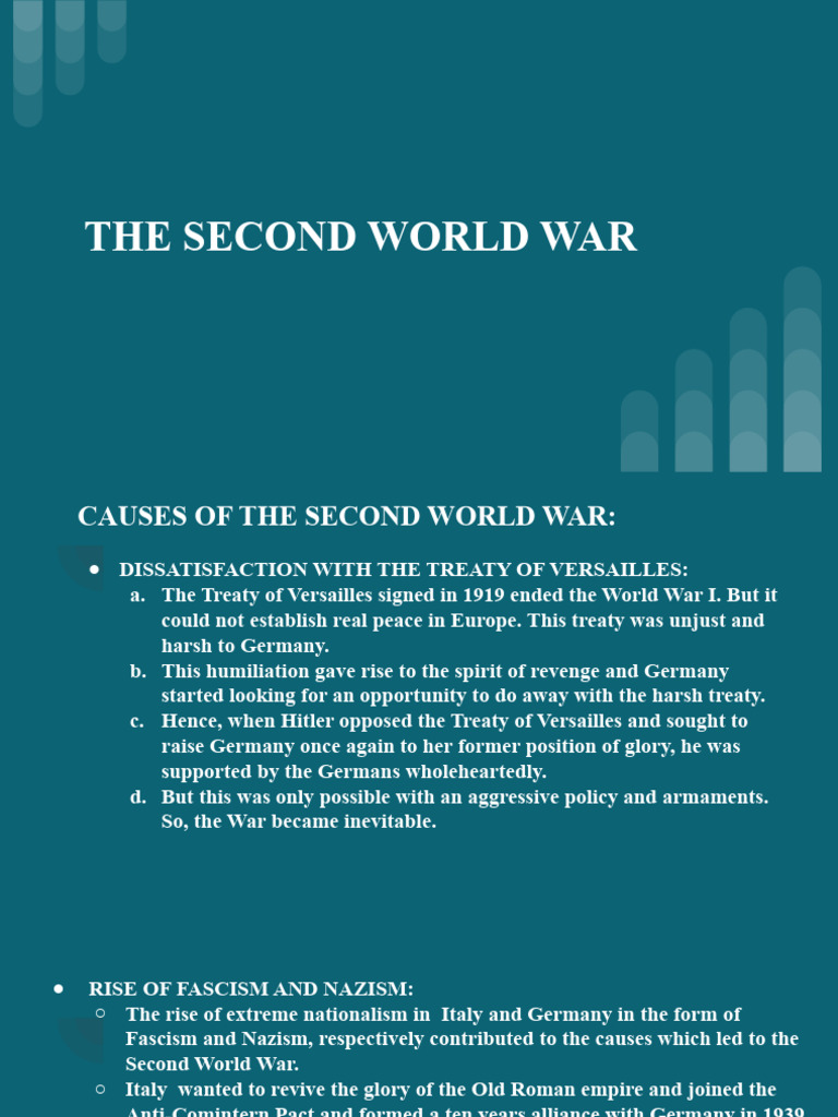 X The Second World War | PDF | World War II | Adolf Hitler