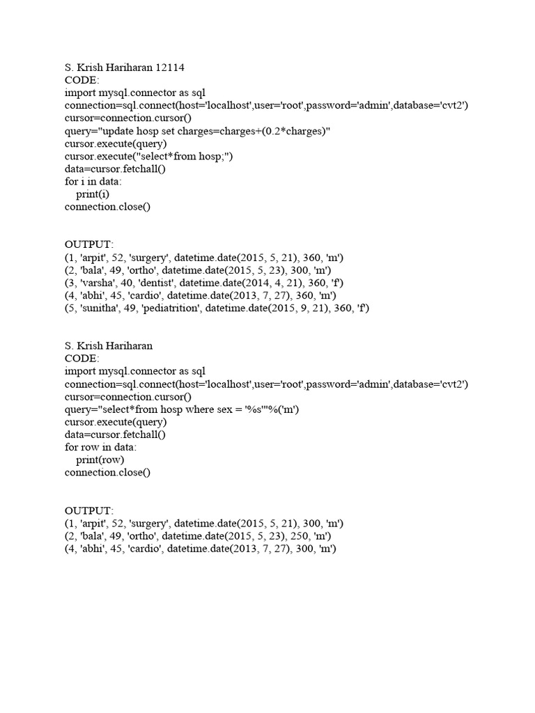 SQL Record | PDF | Software | Information Technology SQL Record | PDF | Software | Information Technology