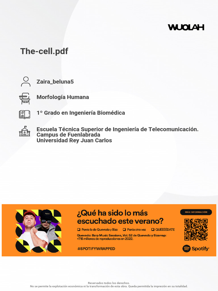 part 2- THE CELL | PDF | Cell (Biology) | Organisms