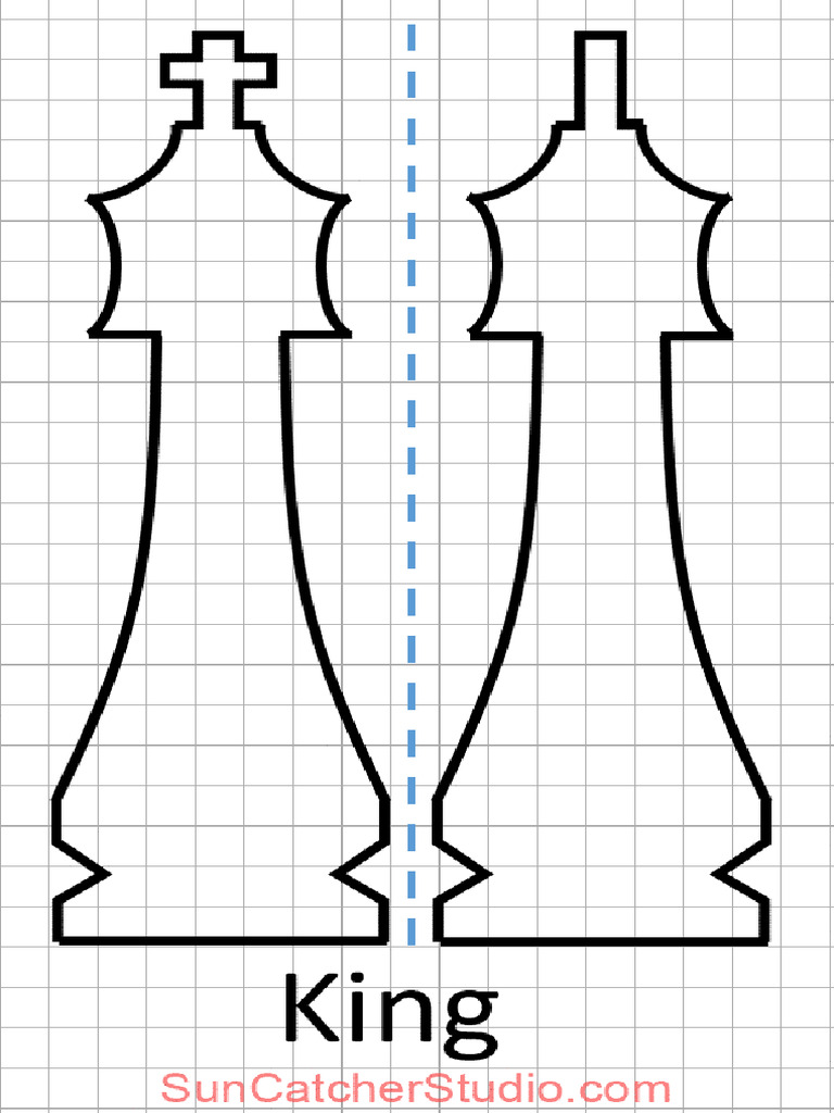 Chess Piece Pattern King | PDF