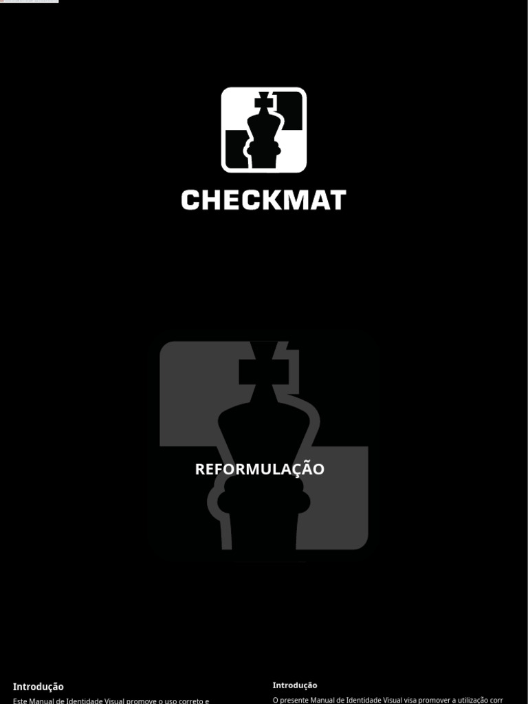 Manual de Identidade Visual Checkmat | PDF | Logotipos