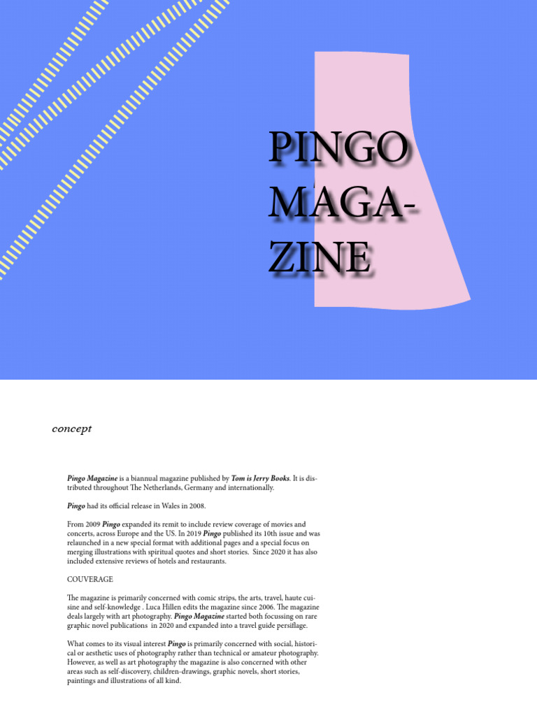 PINGO: Amsterdam's Art Photography Magazine | PDF | Mass Media ...