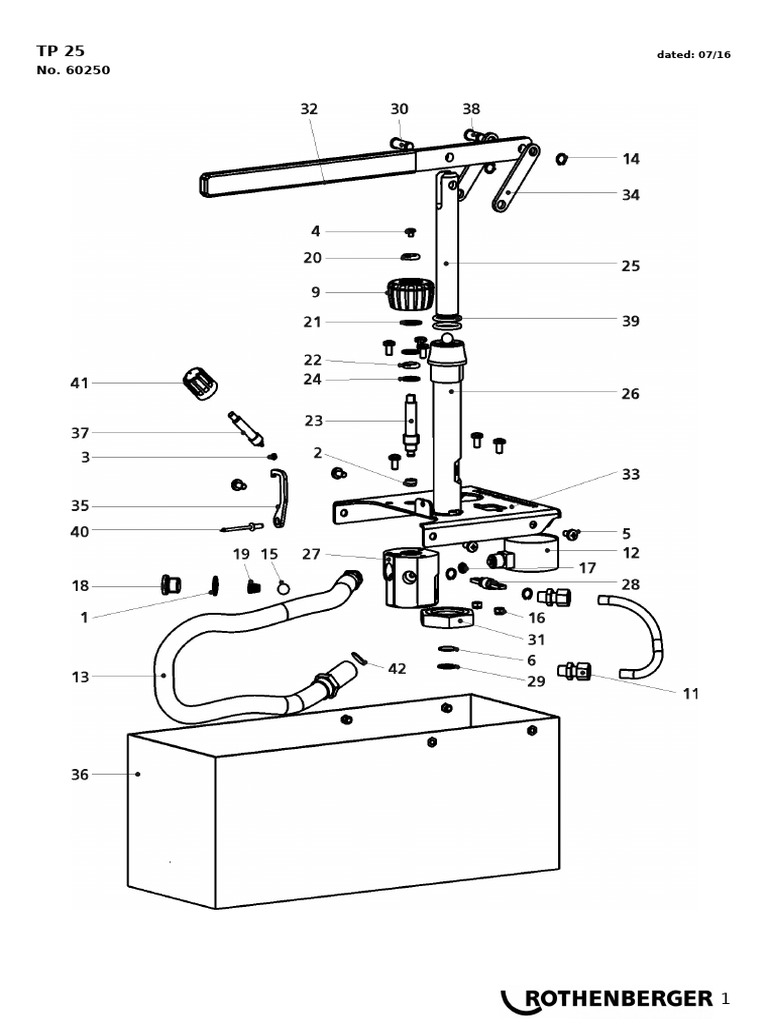 Prüfpumpe TP 25 EN 0716 | PDF | Valve | Screw