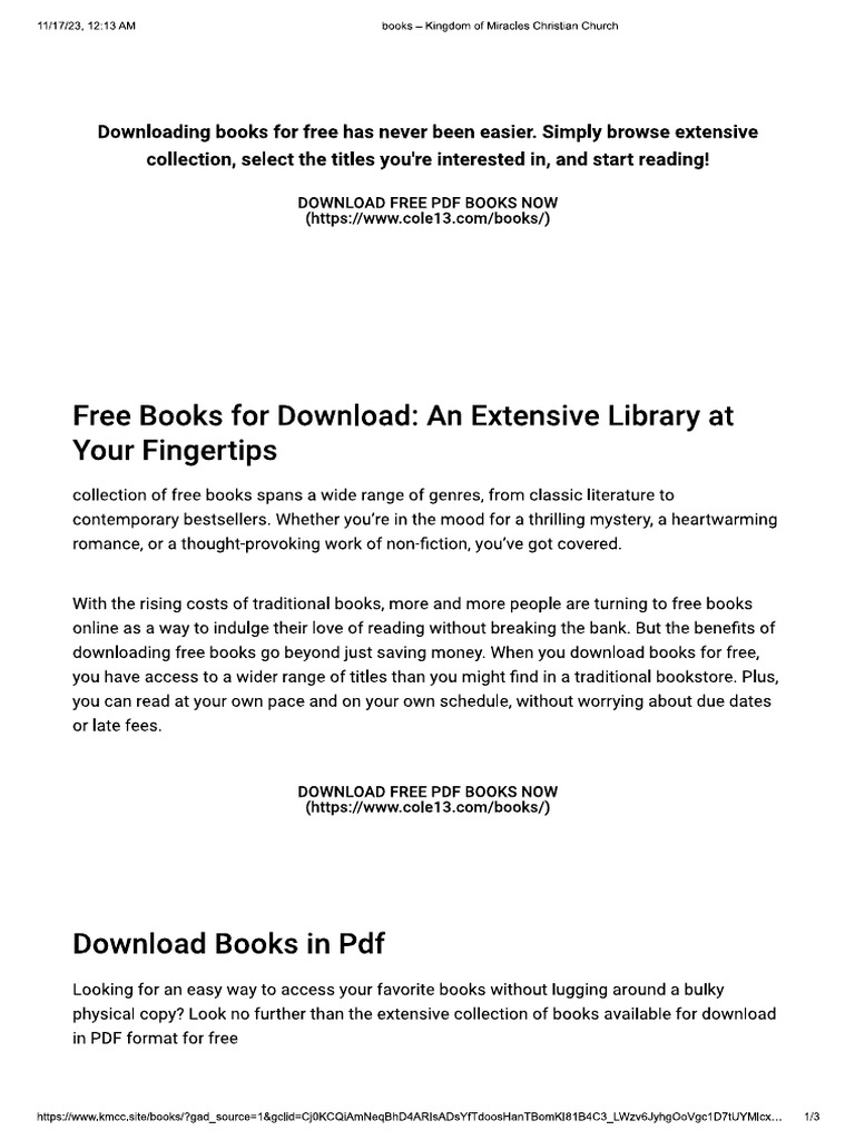 Downloading Books | PDF