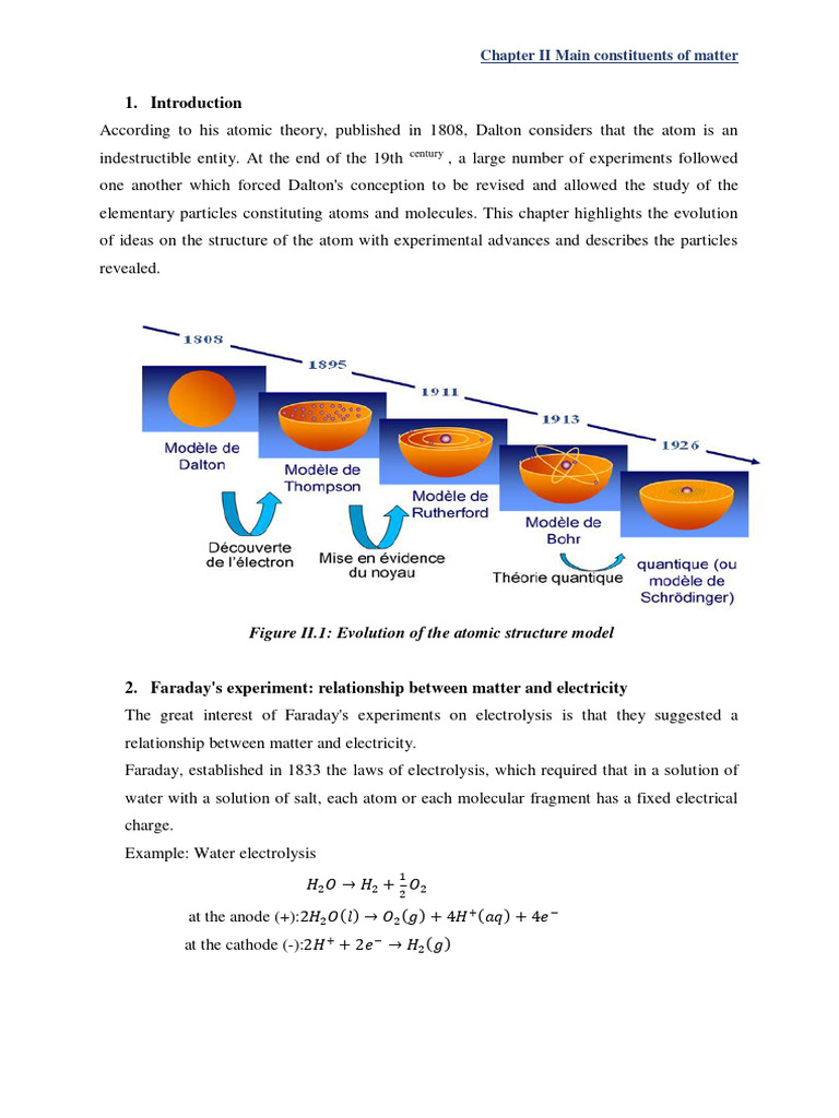 Chapitre 2 Eng Chemie | PDF | Atomic Nucleus | Electron
