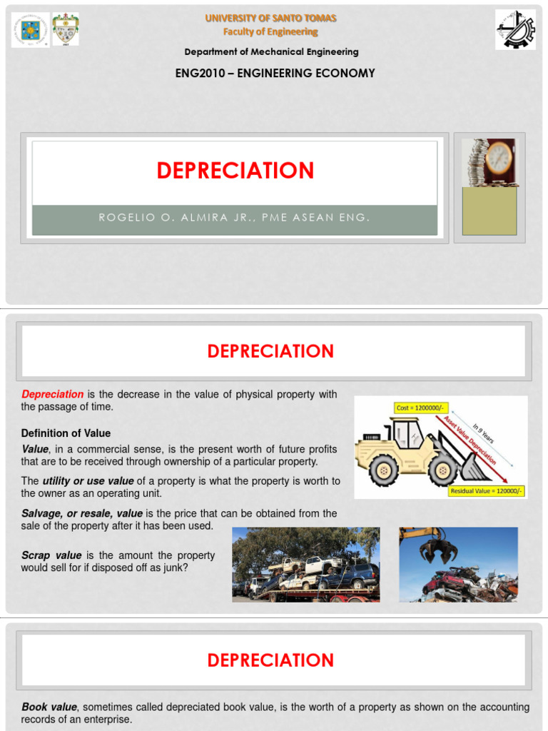 06 Depreciation | PDF | Depreciation | Book Value