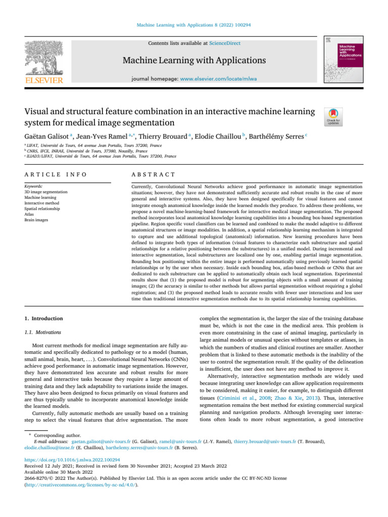 Medical Image Segmentation | PDF | Image Segmentation | Applied Mathematics