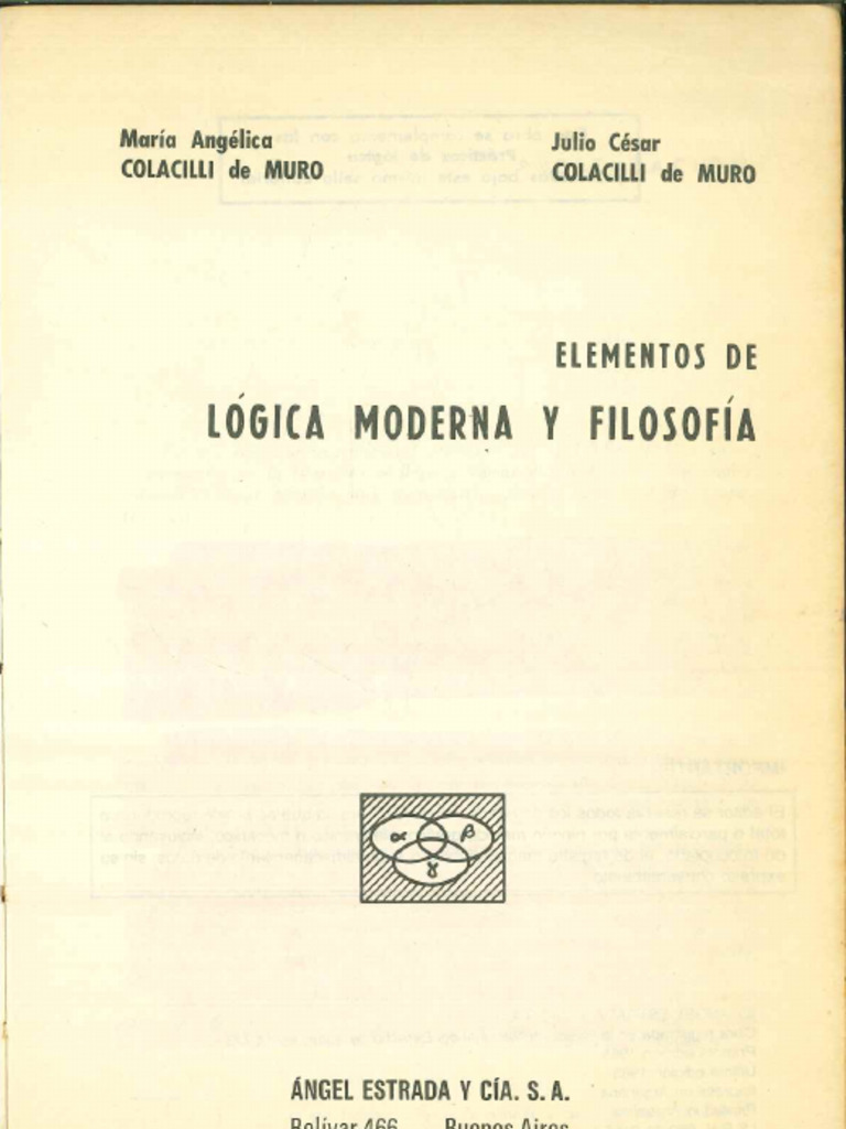 Logica Moderna y Filosofia Cap 13 | PDF
