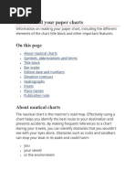 NP 5011 Symbols and Abbreviations Used On ADMIRALTY Paper Charts | PDF