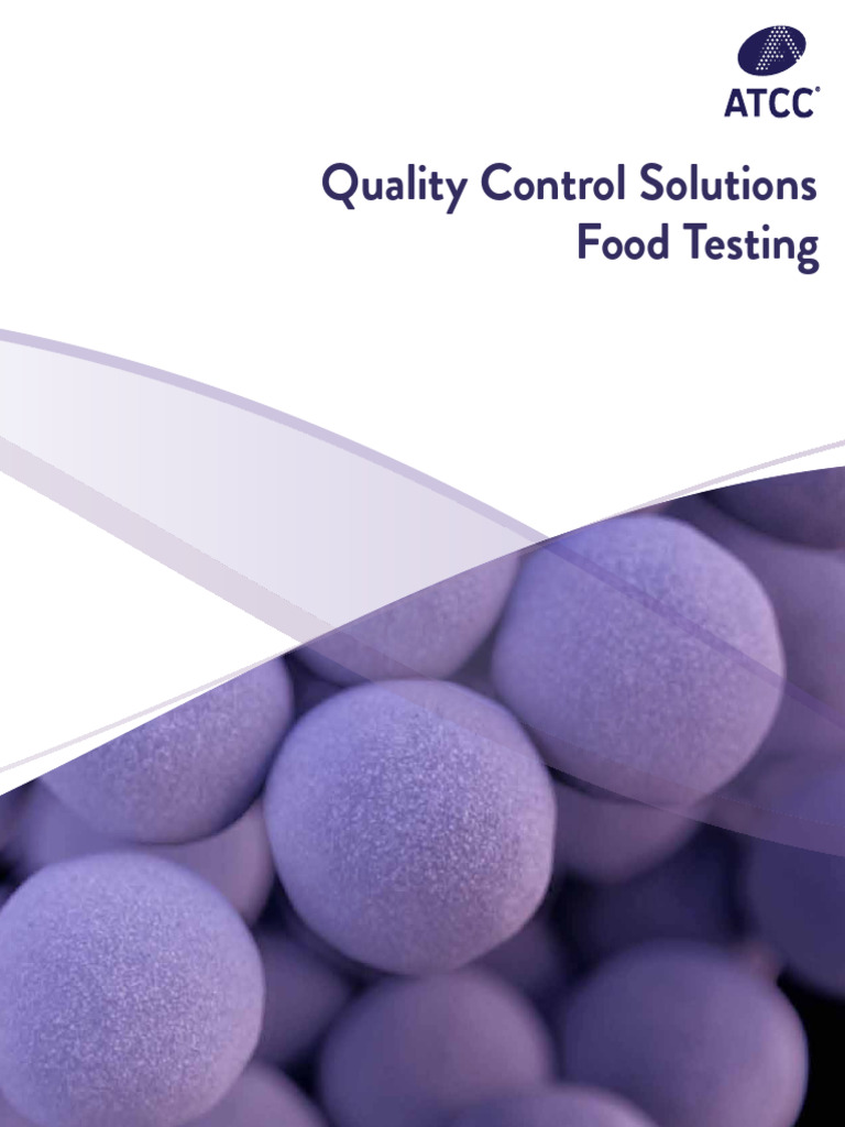 Quality Control Solutions For Food Testing | PDF | Foodborne Illness ...