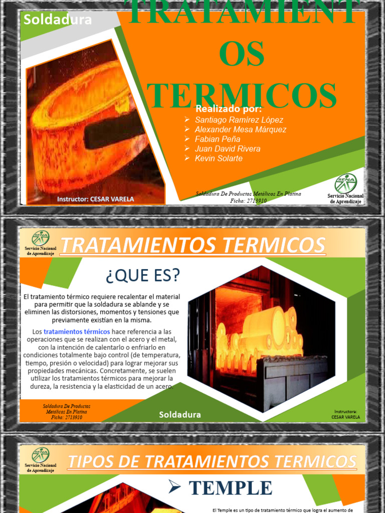 Tratamientos Termicos | Descargar gratis PDF | Tratamiento a base de ...