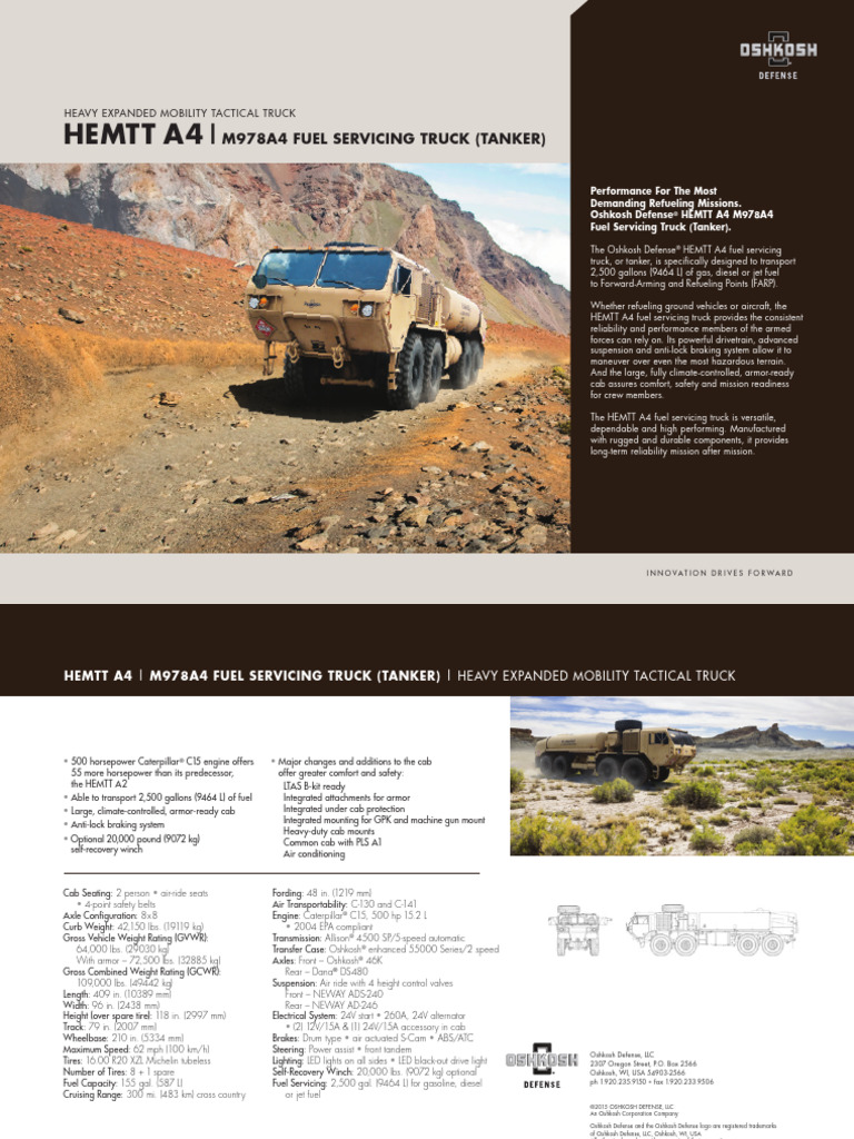 HEMTT-A4-FuelSrvcng LowRes 4.29.2015 | PDF | Wheeled Vehicles ...