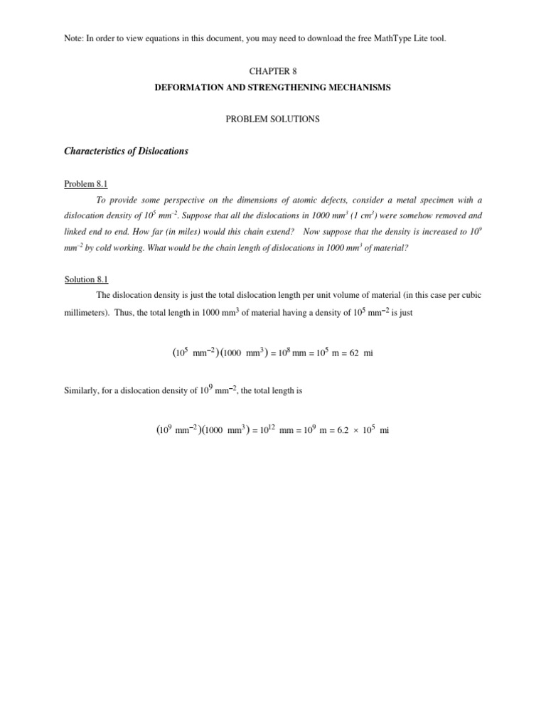ch08 | PDF | Dislocation | Plasticity (Physics)