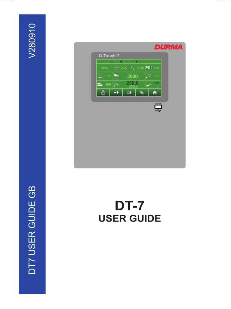 Manual Cortadora DURMA SBT 3006 | PDF | Analog To Digital Converter | Parameter (Computer ...