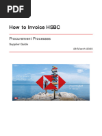 Accenture Invoicing Guide for Suppliers | PDF | Invoice | Receipt