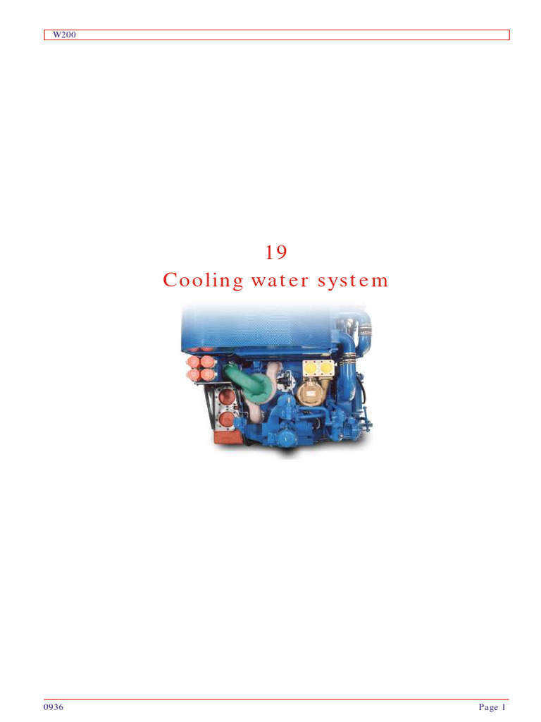 Chapter 19 - Cooling Water System | PDF | Pump | Water