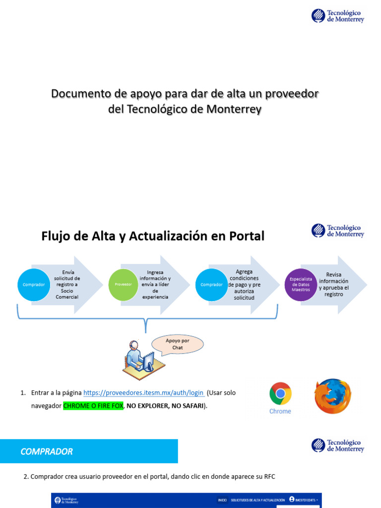 Manual de Proveedores Tec 3 | PDF | Contraseña | Informática