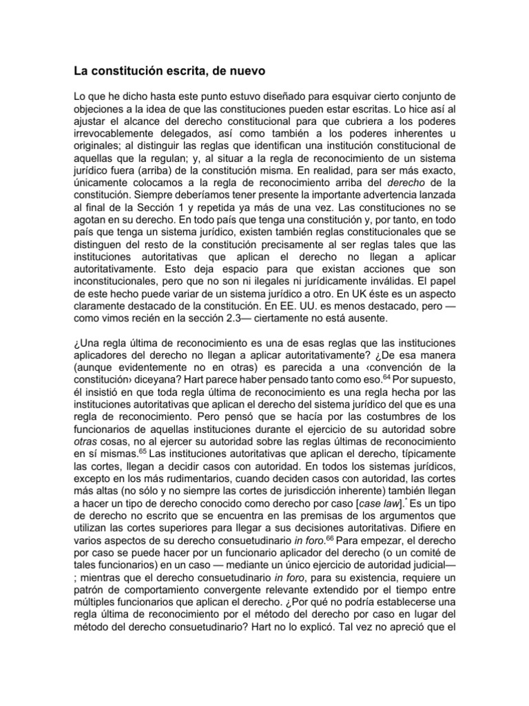 La Constitución Escrita, de Nuevo | PDF | Constitución | Juez