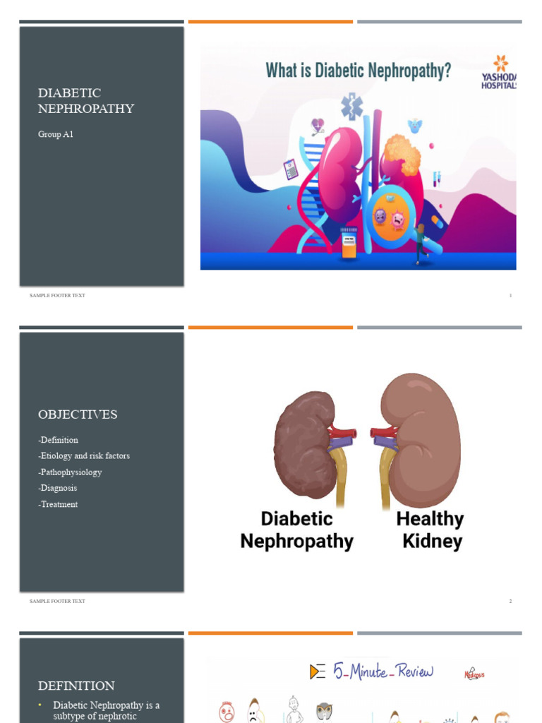 Diabetic Nephropathy | PDF | Kidney | Medical Specialties