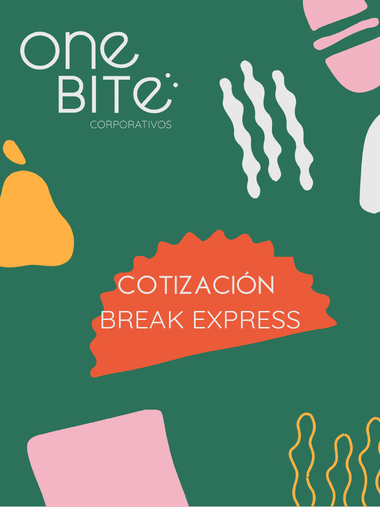 One Bite | PDF | Alimentos | Cocina