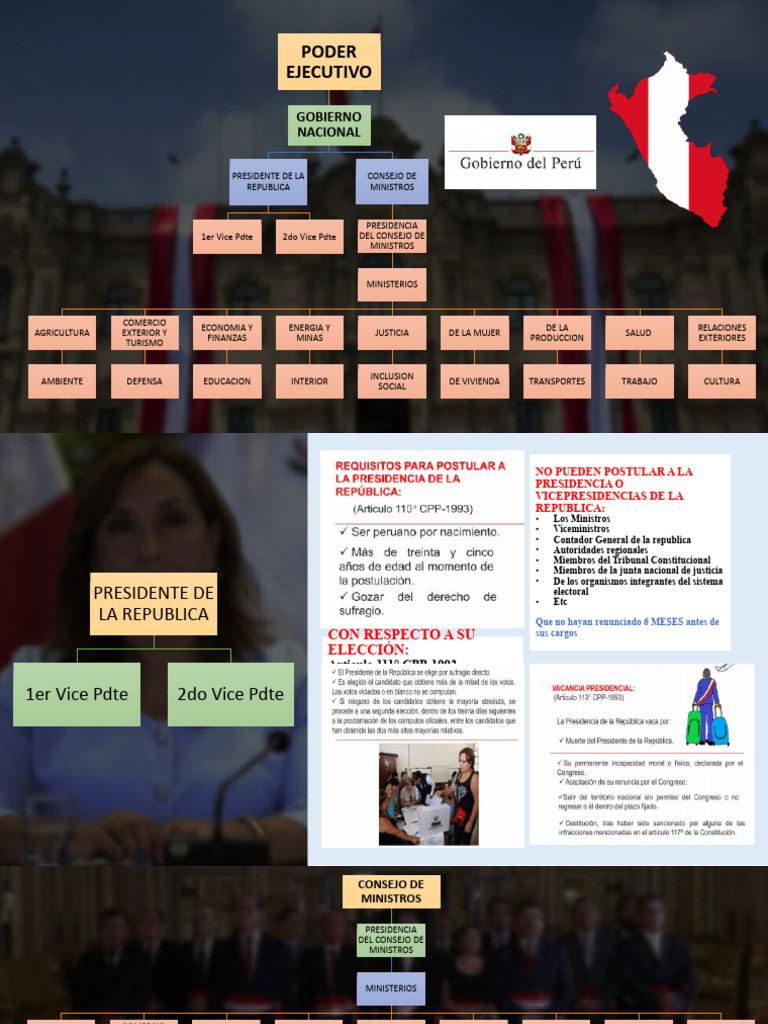 Poder Ejecutivo Estructura Pdf Ministerio Departamento De Gobierno