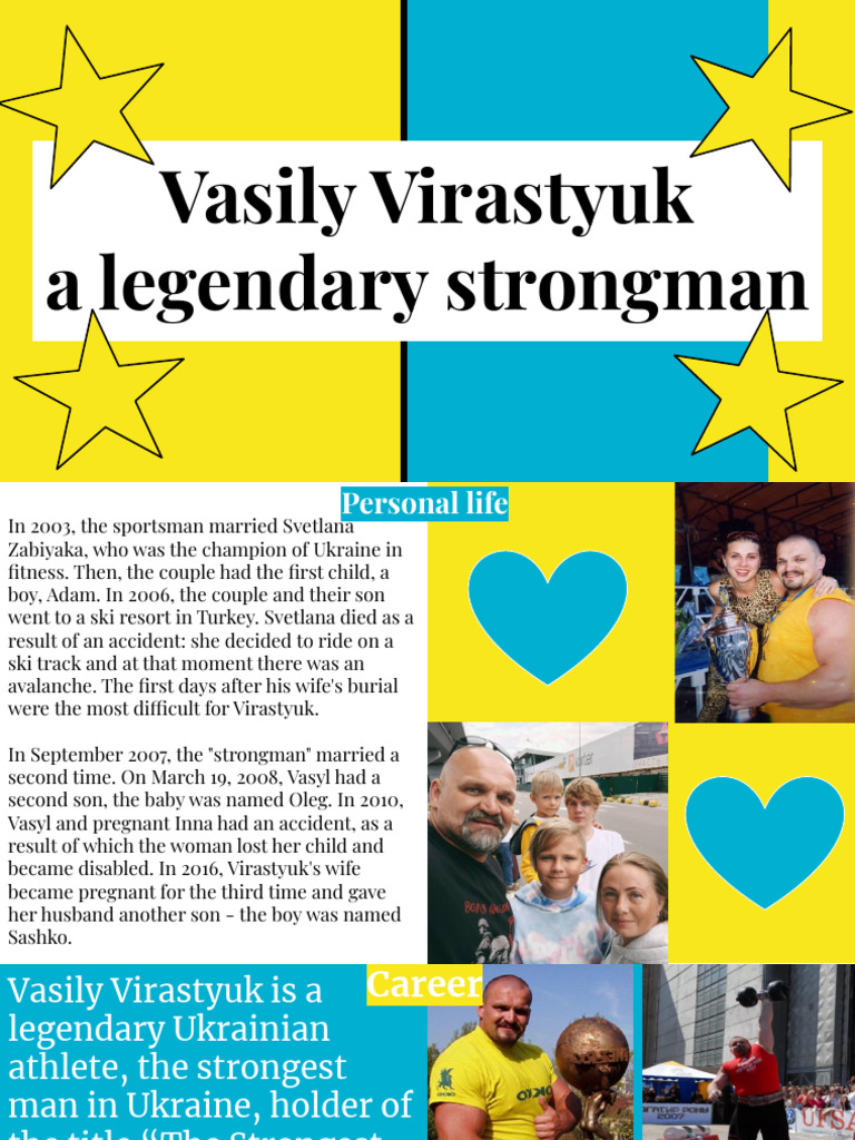 The Famous Ukrainian Sportsman Vasyl Virastyuk | PDF