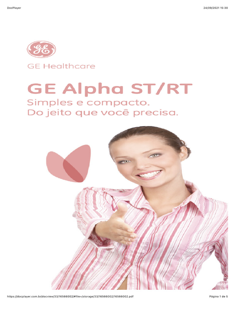 GE Alpha RT Document Overview | PDF
