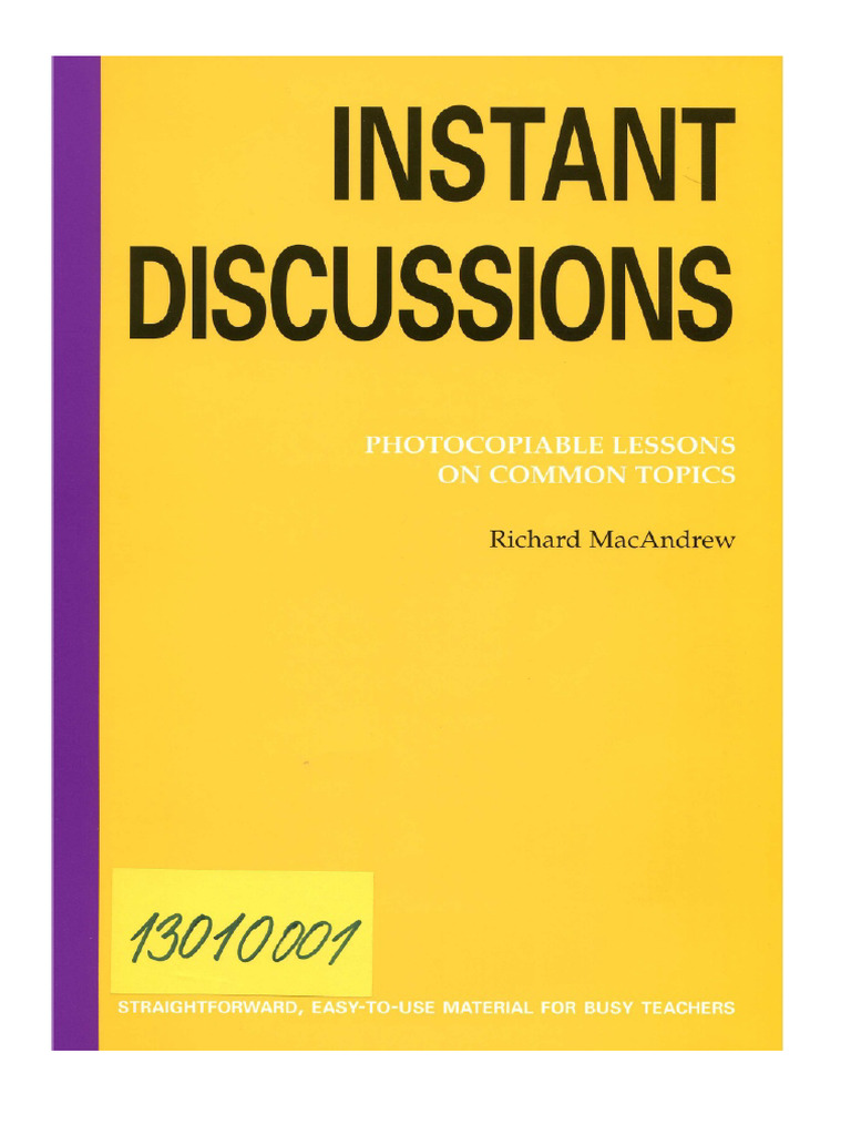 Instant Discussions | PDF