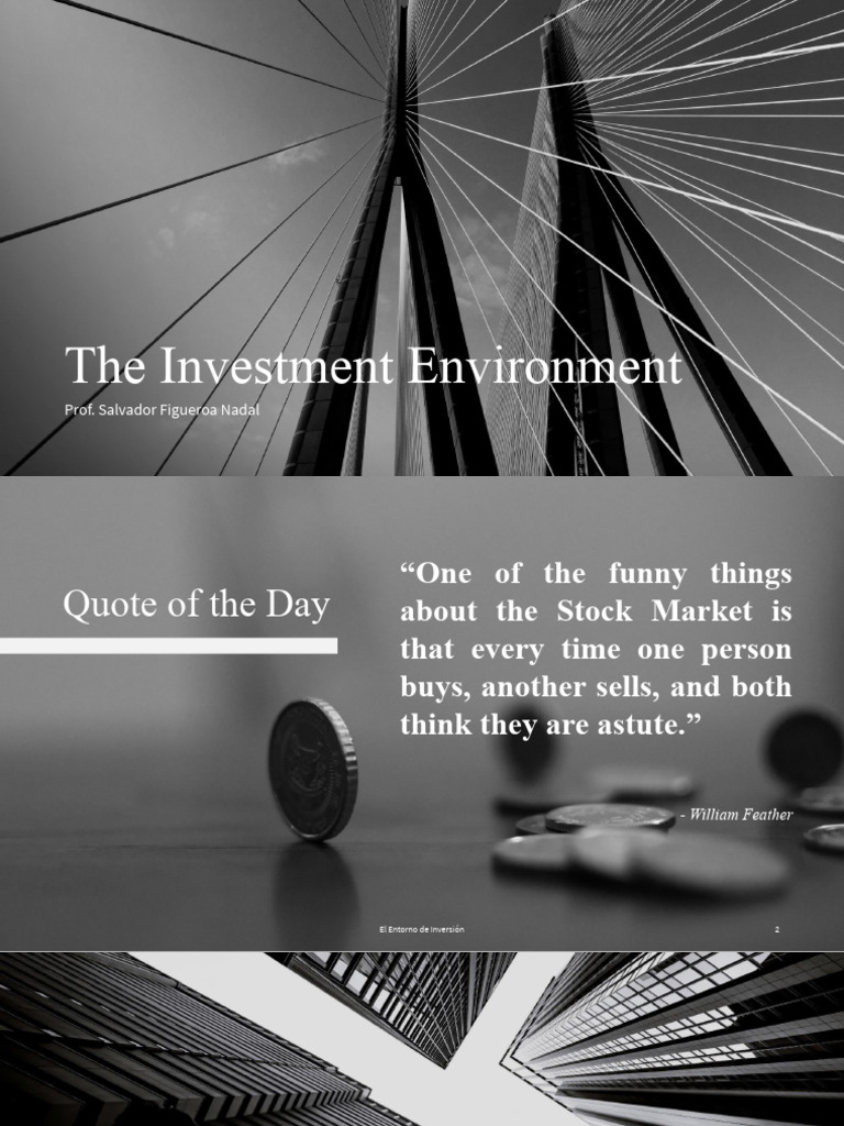 2 - The Investment Environment (Part I) | PDF | Securities (Finance ...