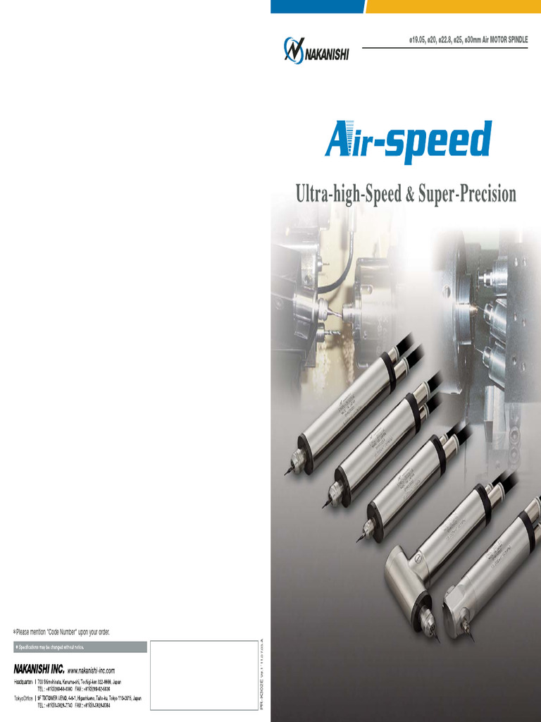 Airspeed | PDF | Numerical Control | Equipment