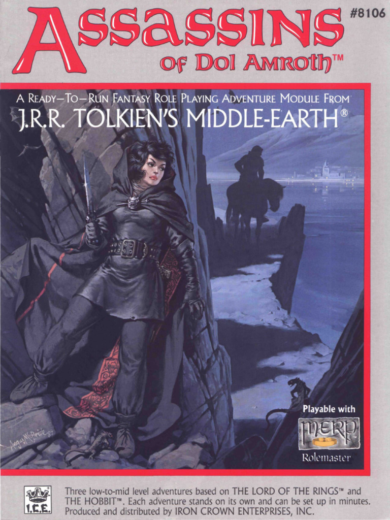 8106 MERP Assassins of Dol Amroth | PDF | J. R. R. Tolkien | Middle Earth