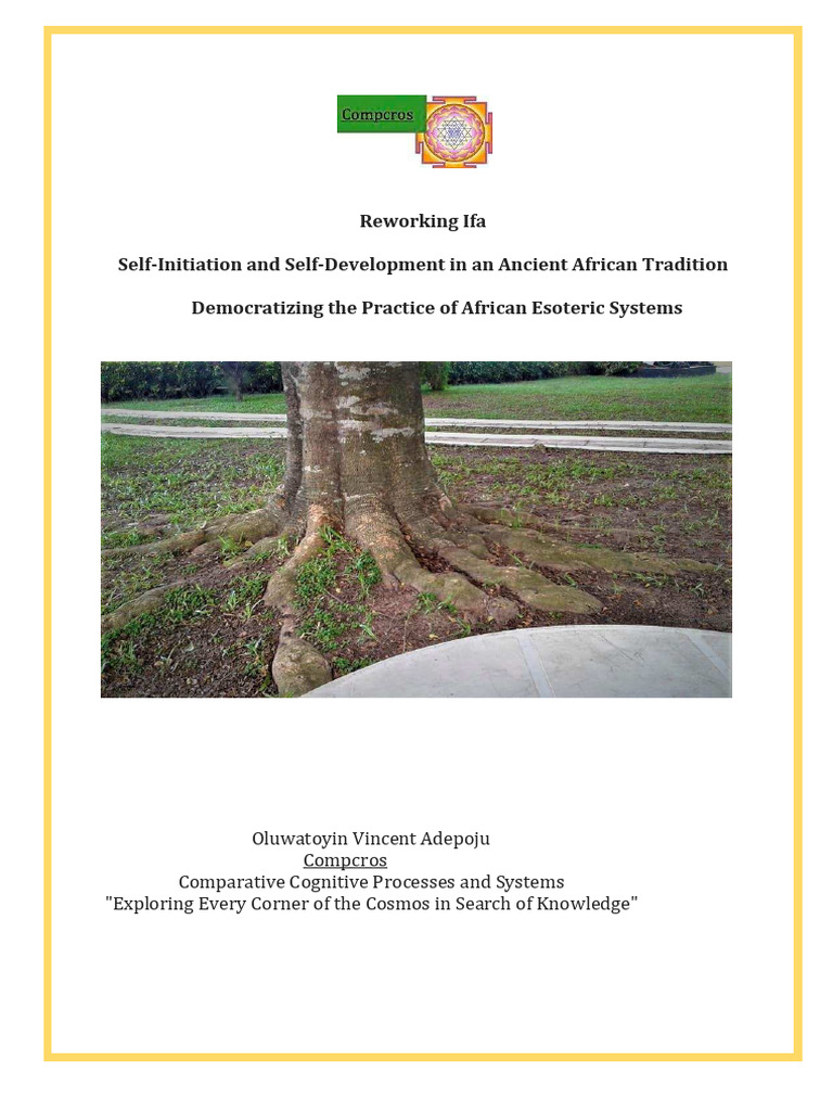 Reworking Ifa - Self Initiation and Self Development | PDF | Western ...