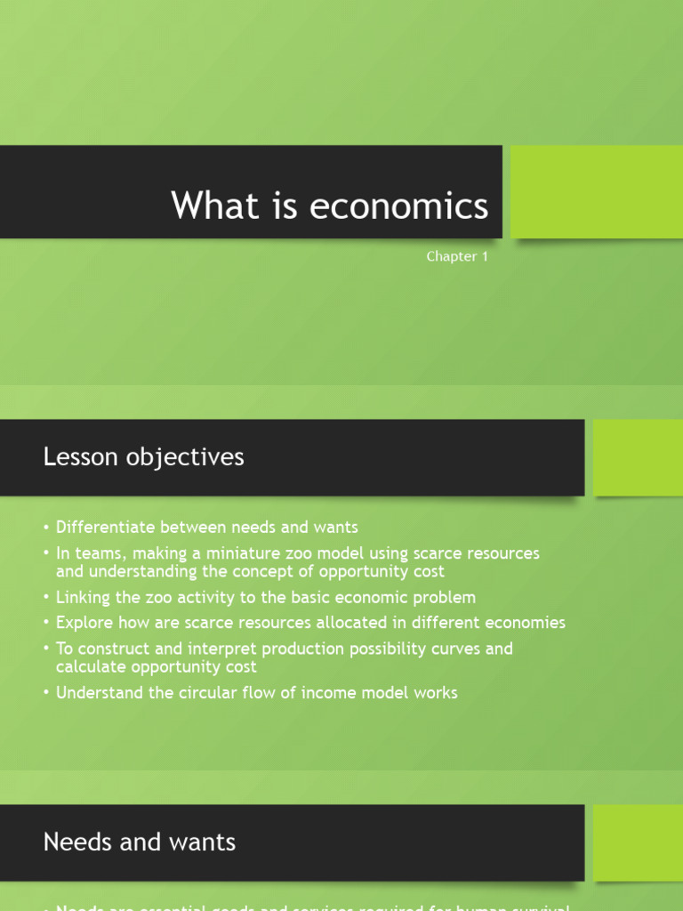 What Is Economics | PDF | Economics | Business Economics