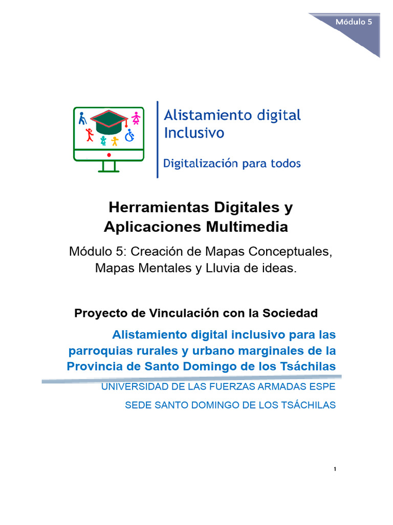Módulo 5. Creación de Mapas Conceptuales, Mapas Mentales y Lluvia de Ideas | PDF | Informática ...