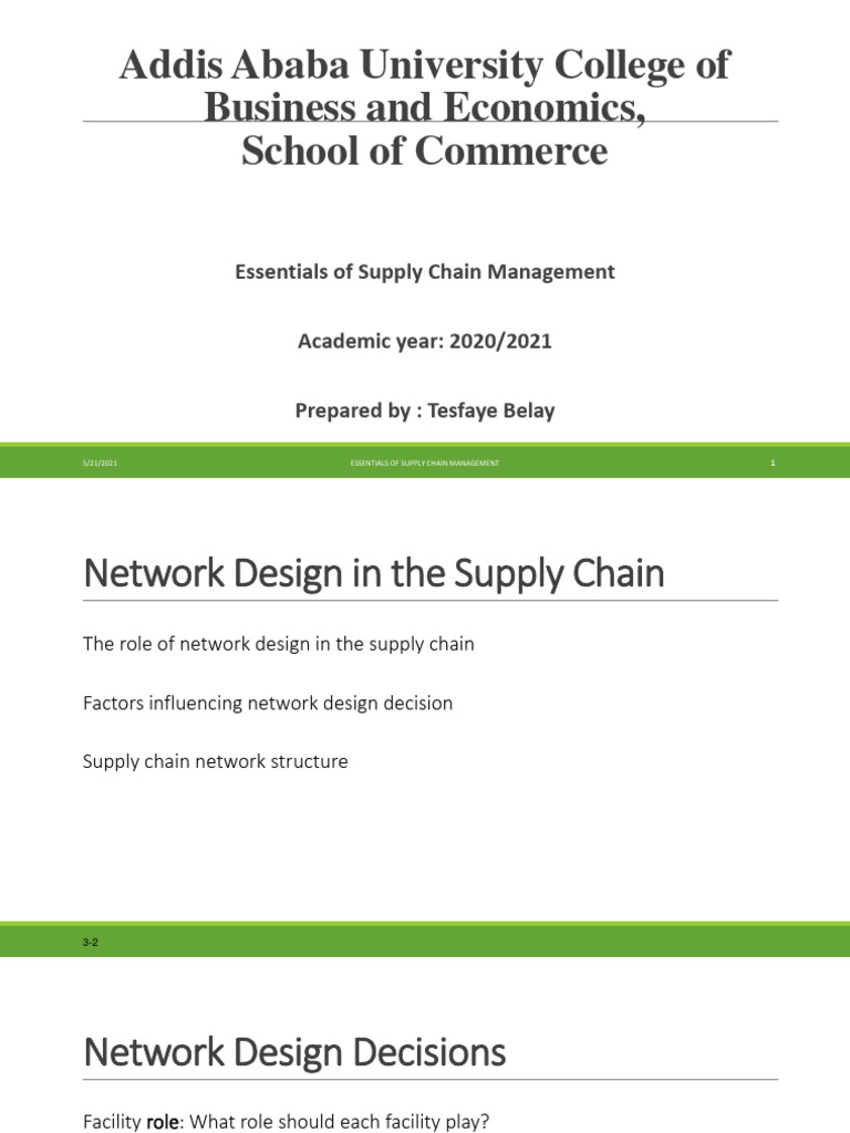 Scm Chapter 4_ppt | PDF | Supply Chain | Supply Chain Management