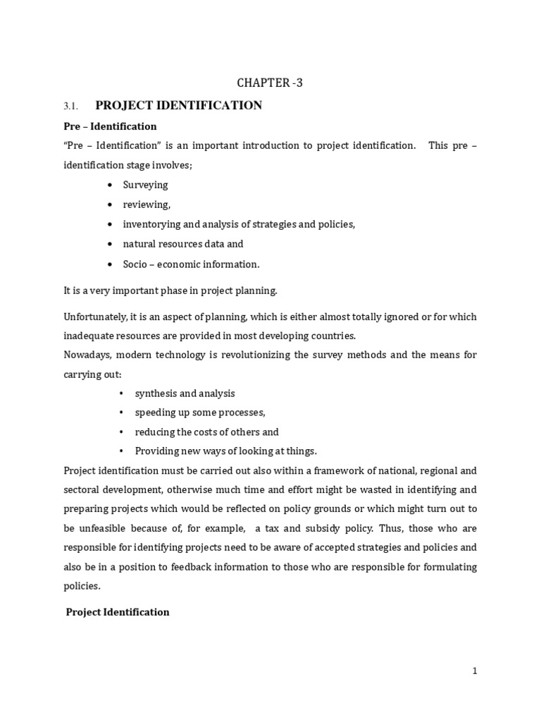 Project Management Ch3 | PDF | Policy | Information