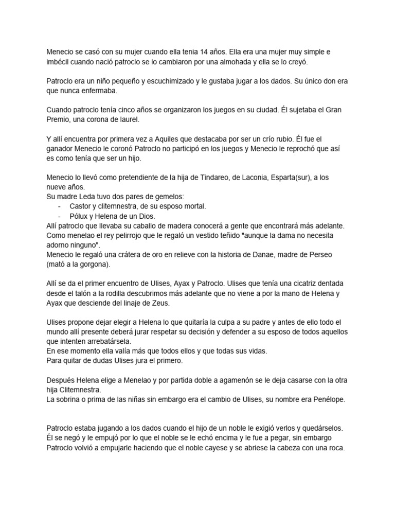 La Canción de Aquiles | PDF | Aquiles | Héctor